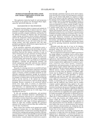 79 roger n. anderson - 6826483 - petroleum reservoir simulation and characterization system and ...