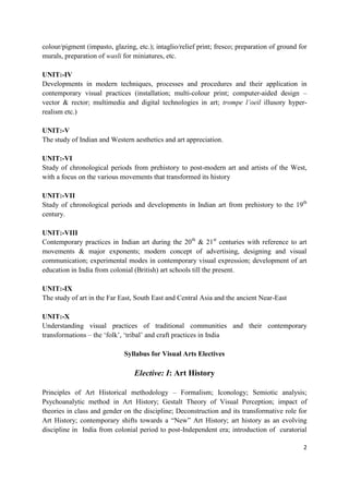 NTA UGC NET JRF - 79 visual arts-new updated syllabus | PDF