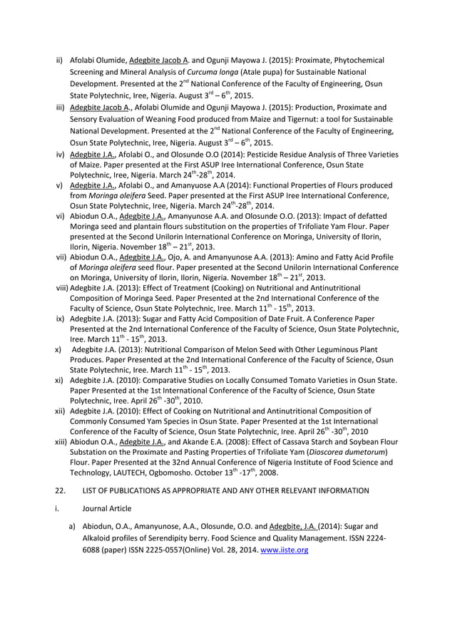 PDF CV FOR OSU | PDF