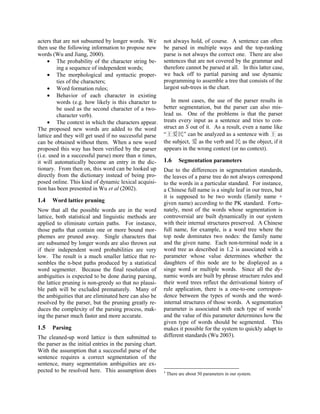 Chinese Word Segmentation in MSR-NLP | PDF