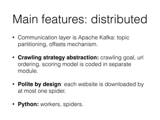Frontera-Open Source Large Scale Web Crawling Framework | PDF | Search | Internet