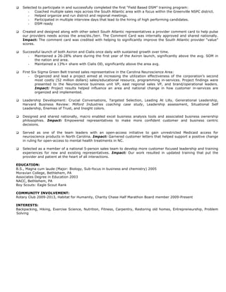 2016 Resume for Trevor Lane | PDF