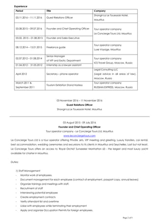 CV Irina Linkedin | PDF