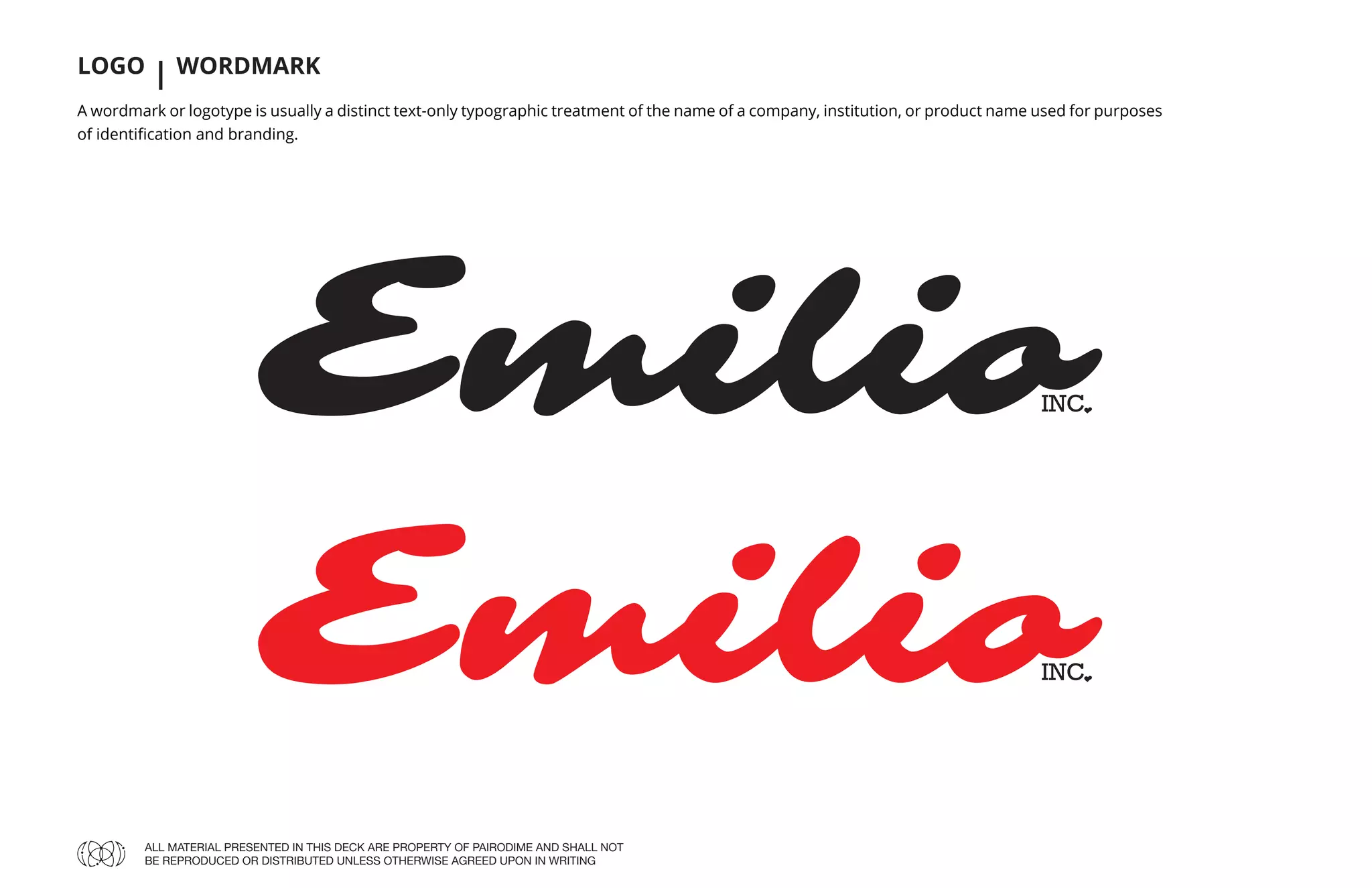 emilio-logo-deck-branding | PPT