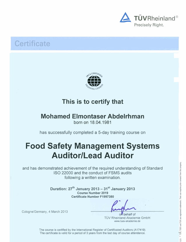 Mohamed Elmontaser - ISO 2200 | PDF