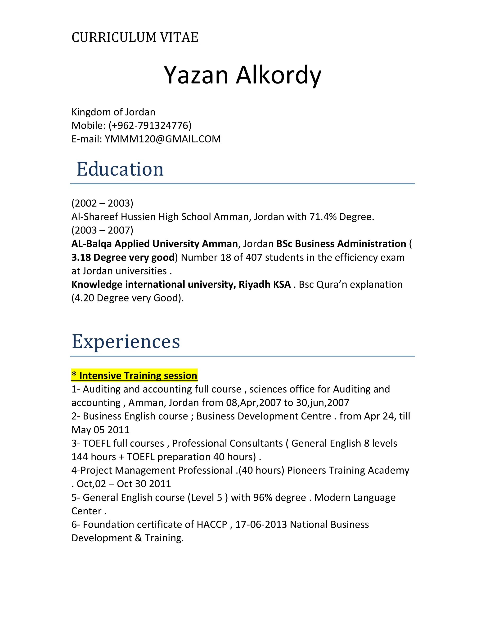 Yazan Mohammad | PDF