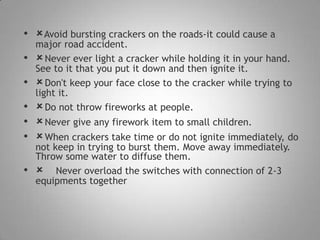 Safety Tips during Diwali festival | PDF