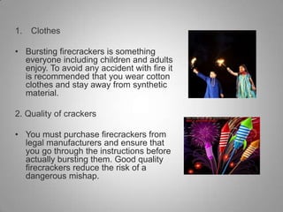 Safety Tips during Diwali festival | PDF