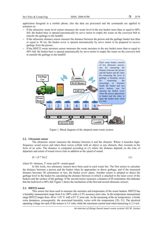 An internet of things based smart waste system | PDF | Home Appliances ...