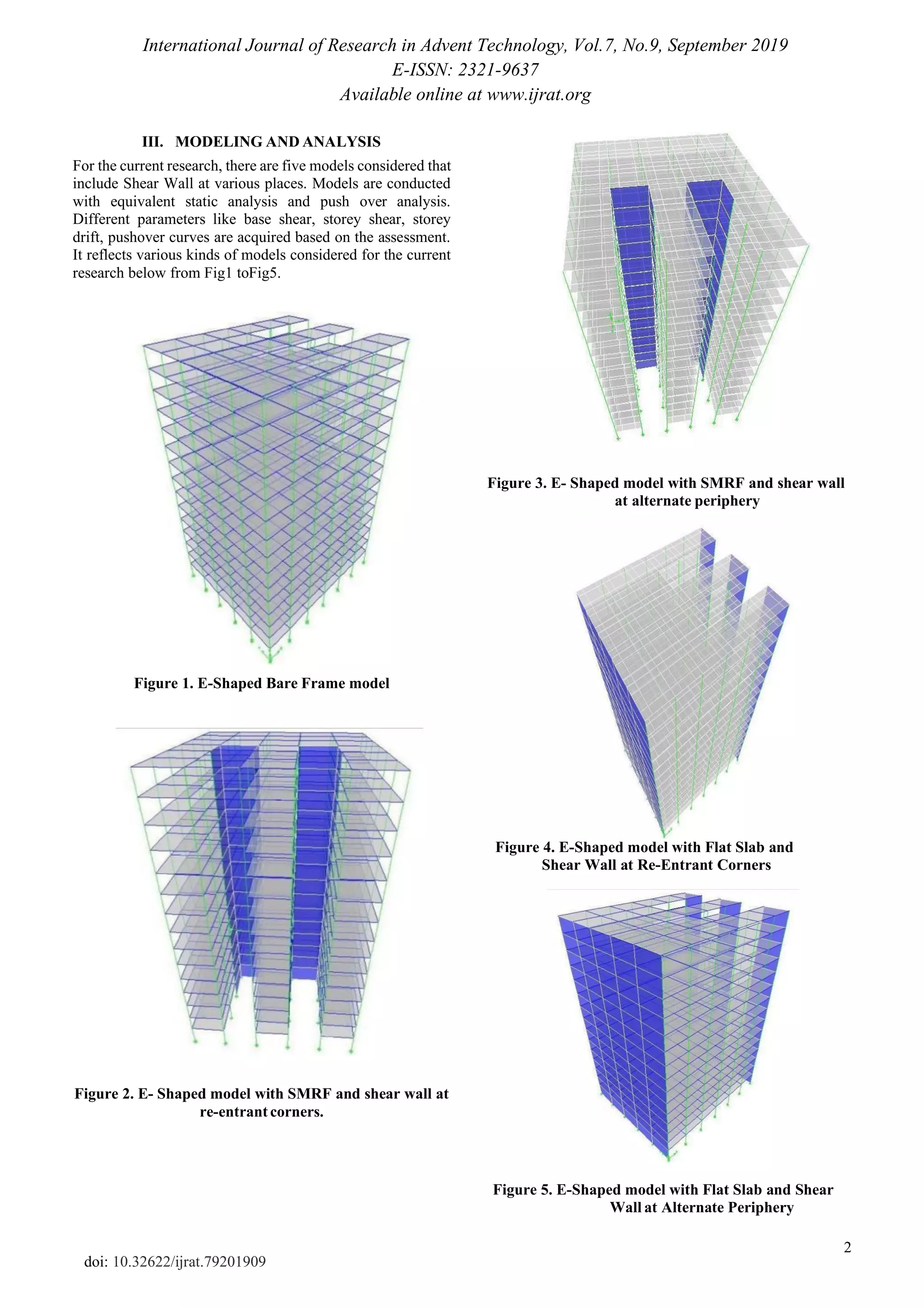 Comparison of Seismic Behaviour of Multi Storey Reinforced concrete ...