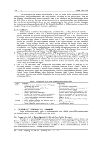 Different valuable tools for Arabic sentiment analysis: a comparative evaluation | PDF