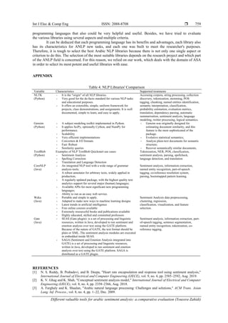 Different valuable tools for Arabic sentiment analysis: a comparative evaluation | PDF