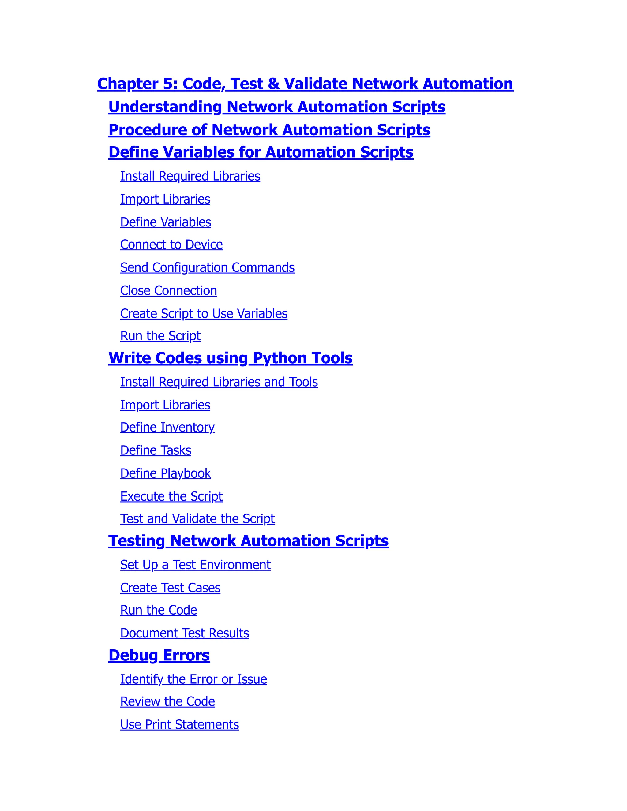 Mastering Python Network Automation Tim Peters | PDF