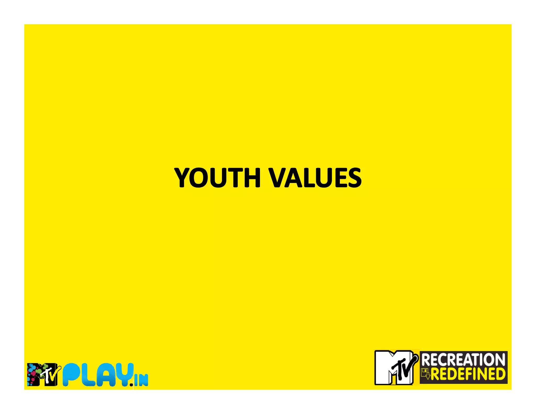 Youth Values | PDF