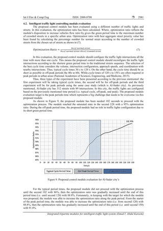 Integrated tripartite modules for intelligent traffic light system ...