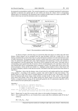 Integrated tripartite modules for intelligent traffic light system | PDF | Cameras and ...