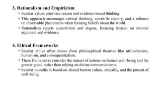 GE3791 – HUMAN VALUES AND ETHICS in secularism | PPTX