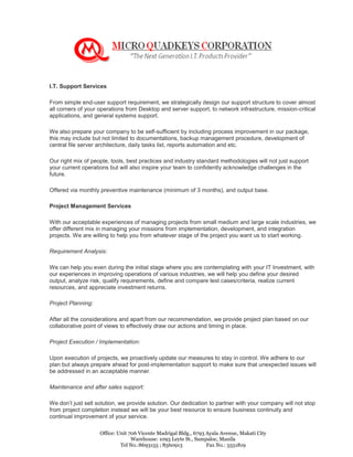 company profile | PDF | Computer Peripherals | Computing