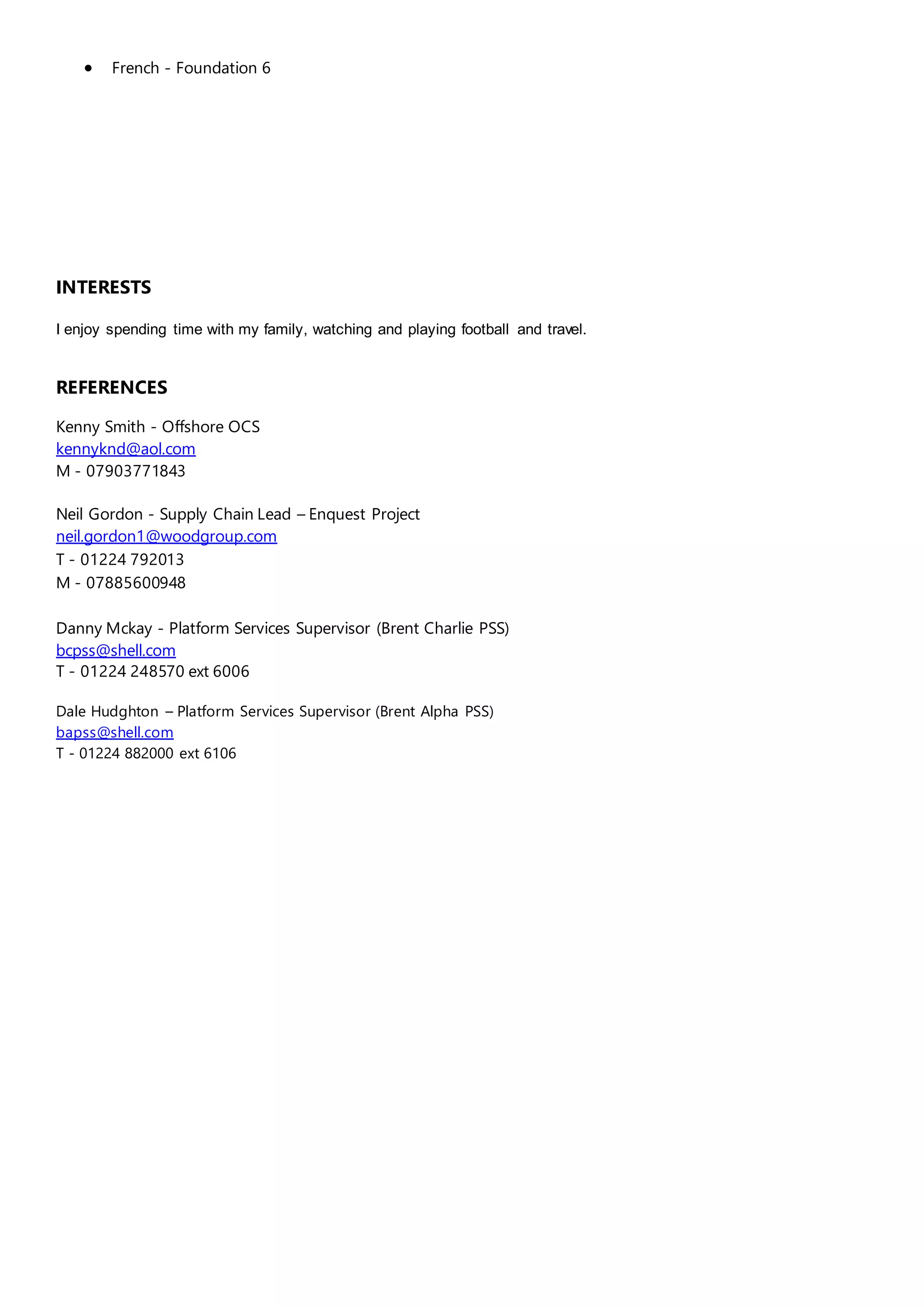 KEVIN CLARK CV1 (Kevin Clark) | DOCX