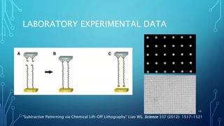 Chemical Lift off Lithography | PPTX