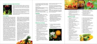Brochure | PDF | Agriculture | Industries