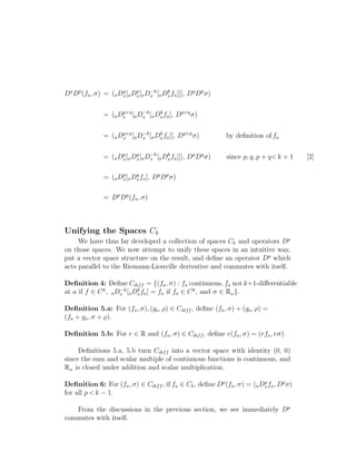 A Commutative Alternative to Fractional Calculus on k-Differentiable Functions | PDF