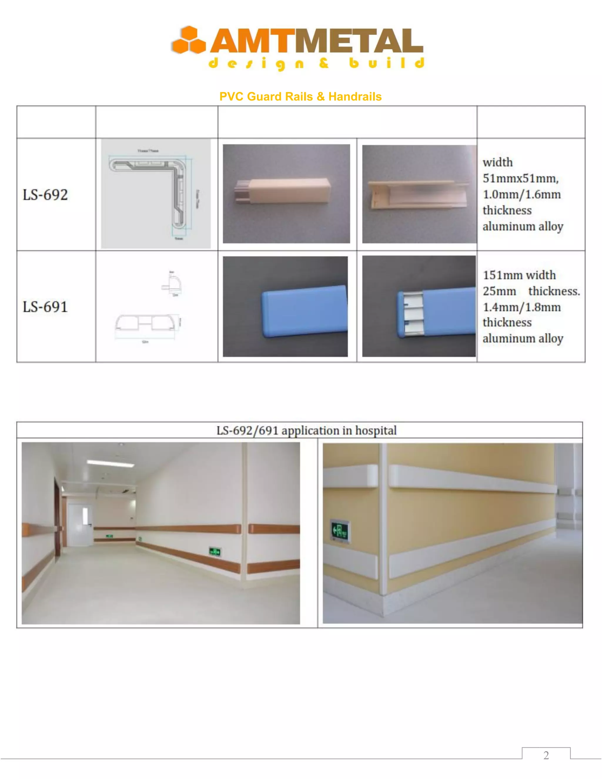 AMT Hospital Guard rails | PDF