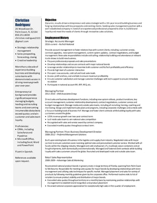 Christian Rodriguez resume | DOCX