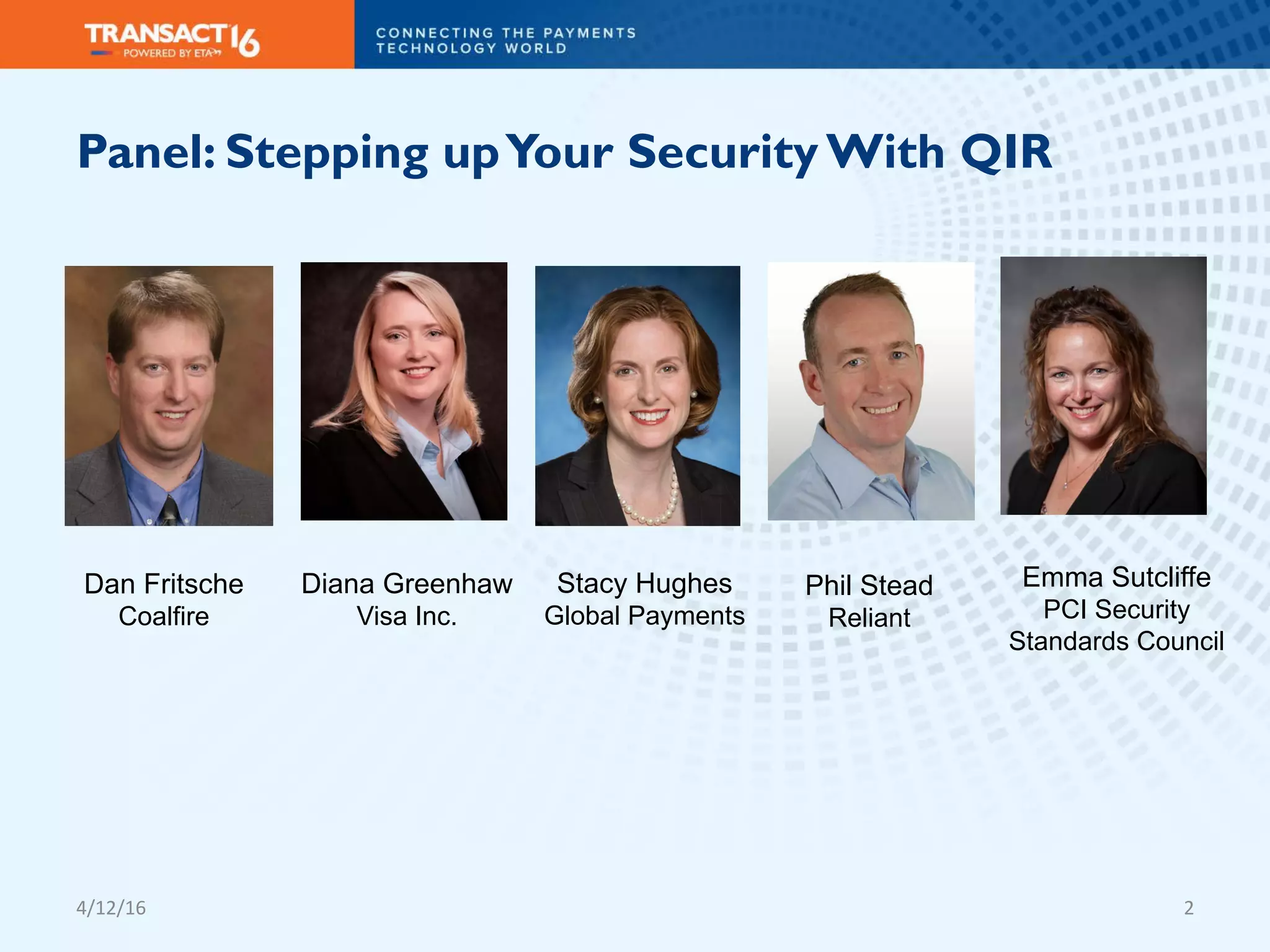 ETA Transact Slide | PPT