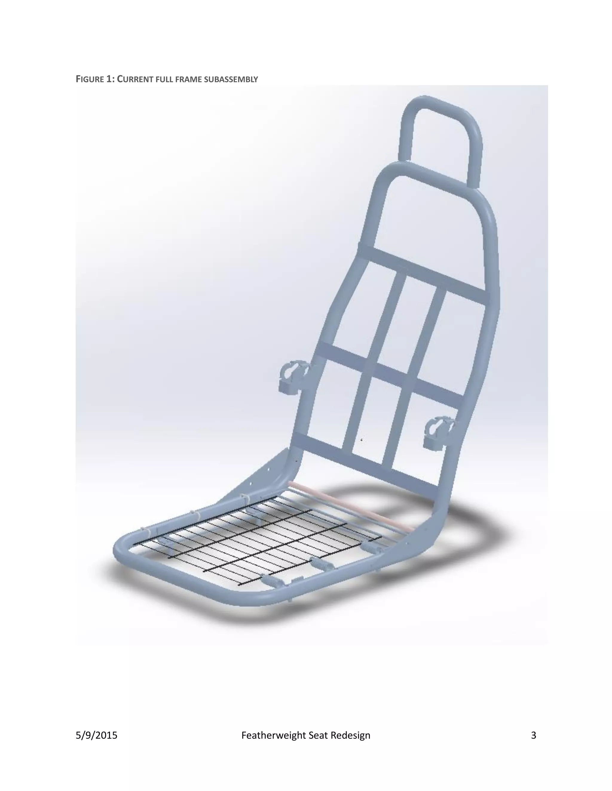 Freedman Featherweight Seat Redesign 2015 | PDF