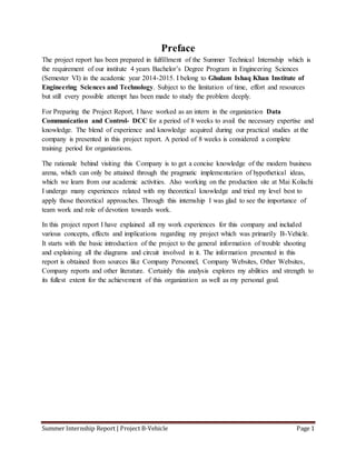 Internship Report | DOCX | Business | Business and Finance