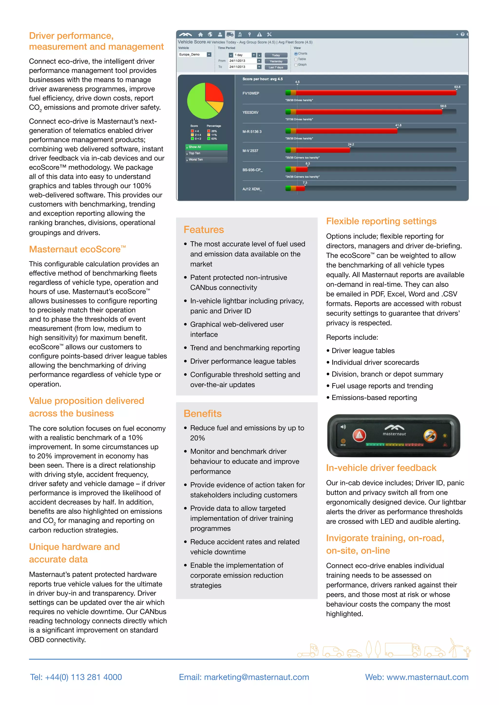 Masternaut ecodrive | PDF