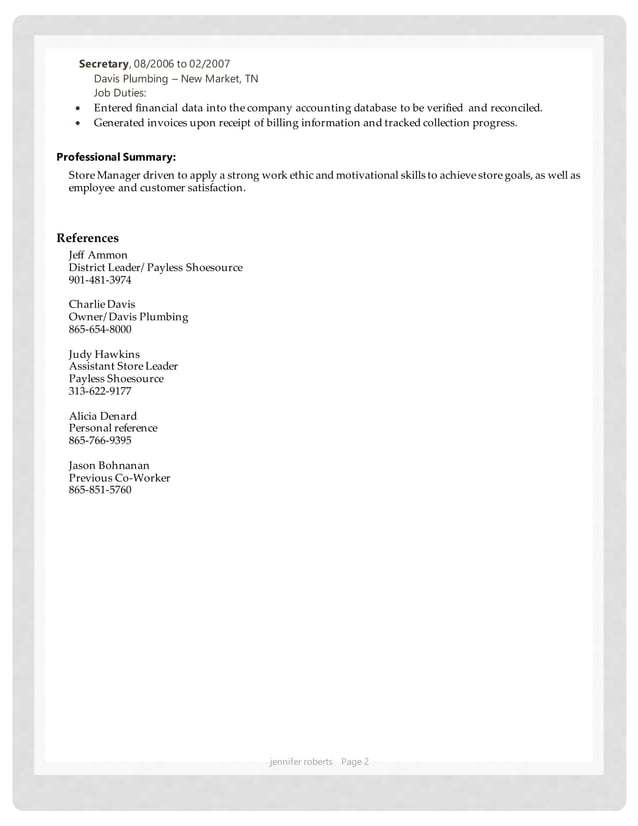 Jennifer Resume Updated | PDF