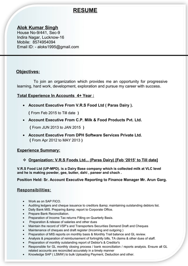 RESUME | PDF