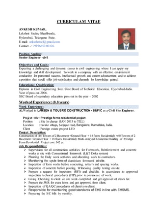 ANKUSH NEW CURRICULAM VITAE | DOCX