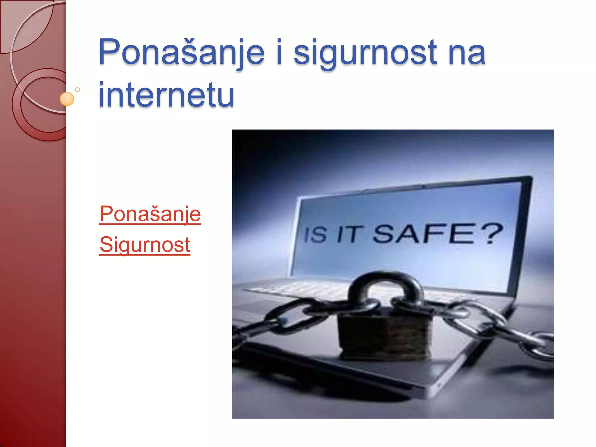 794 ponašanje i sigurnost na internetu | PPT