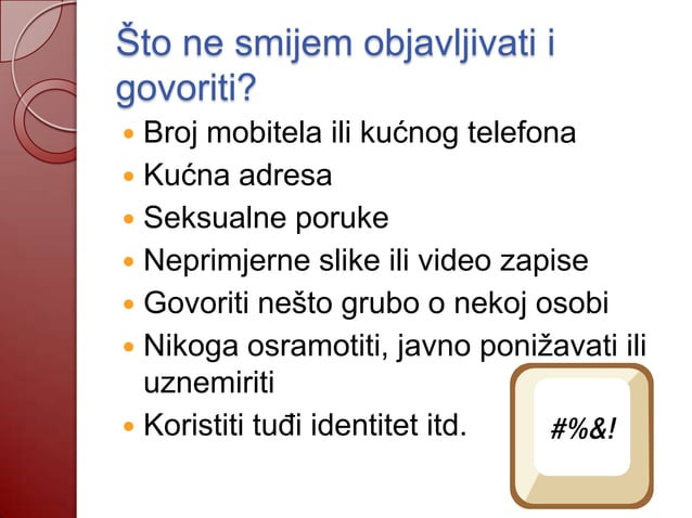 794 ponašanje i sigurnost na internetu | PPT
