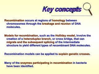 Recombination methods, Recombination methods | PPT