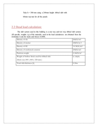 Chapter 2 (load calculation)mostafa | DOCX | Geology | Science
