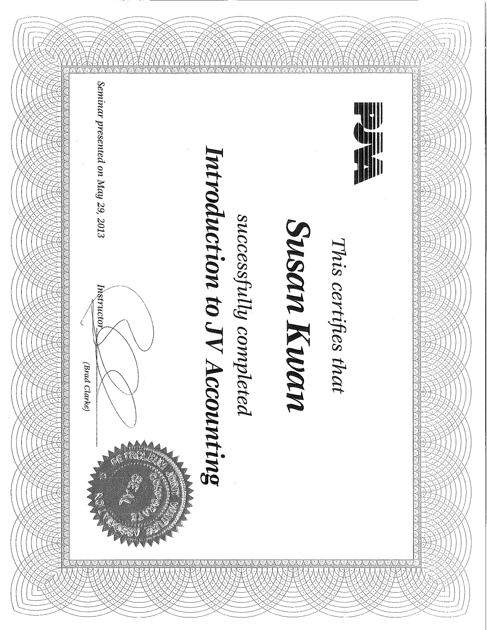 Accounting certificates | PDF