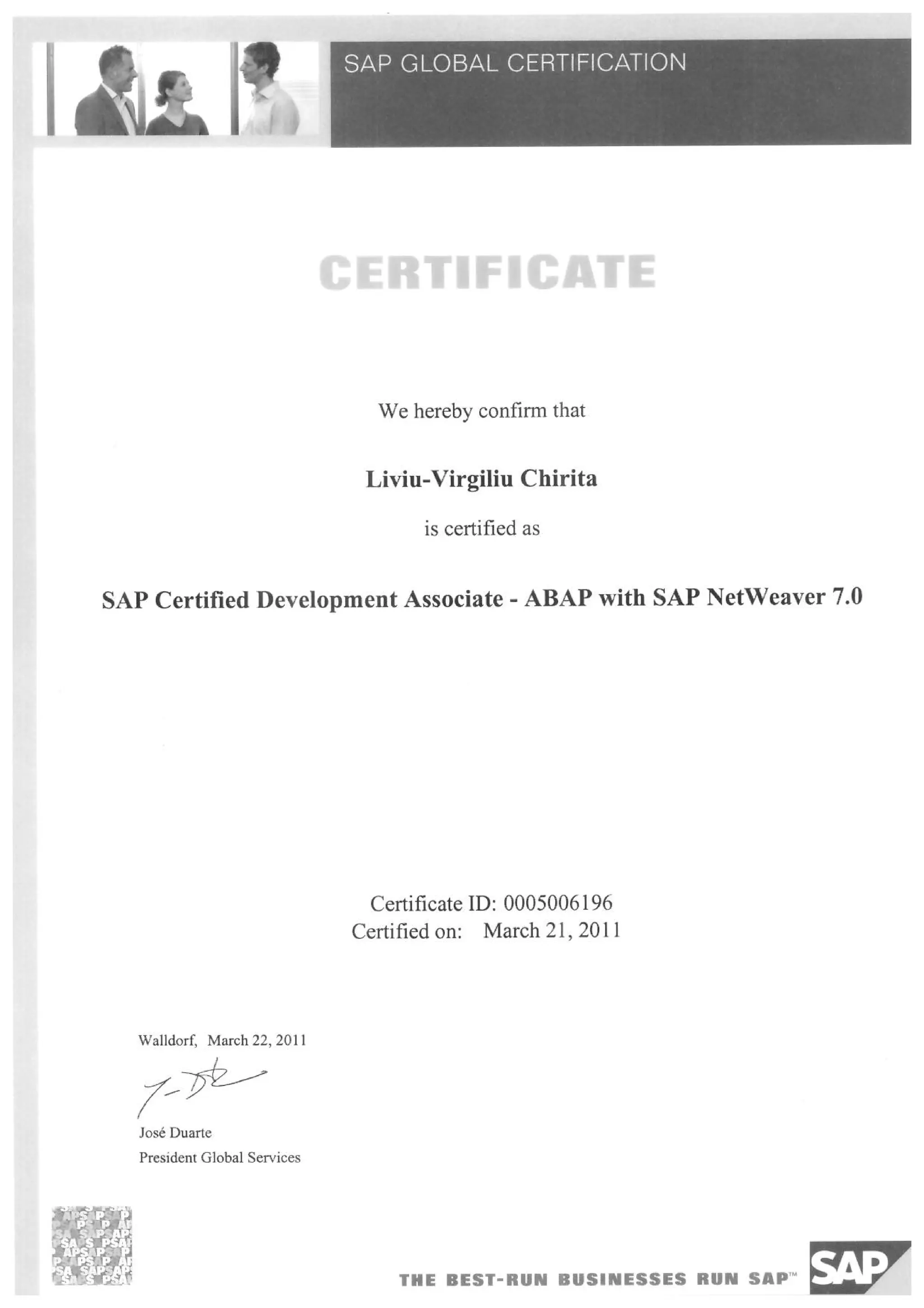 certificare_sap | PDF