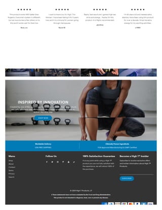 Enhance Performance with Nitric Oxide Supplements | Hight Products | PDF