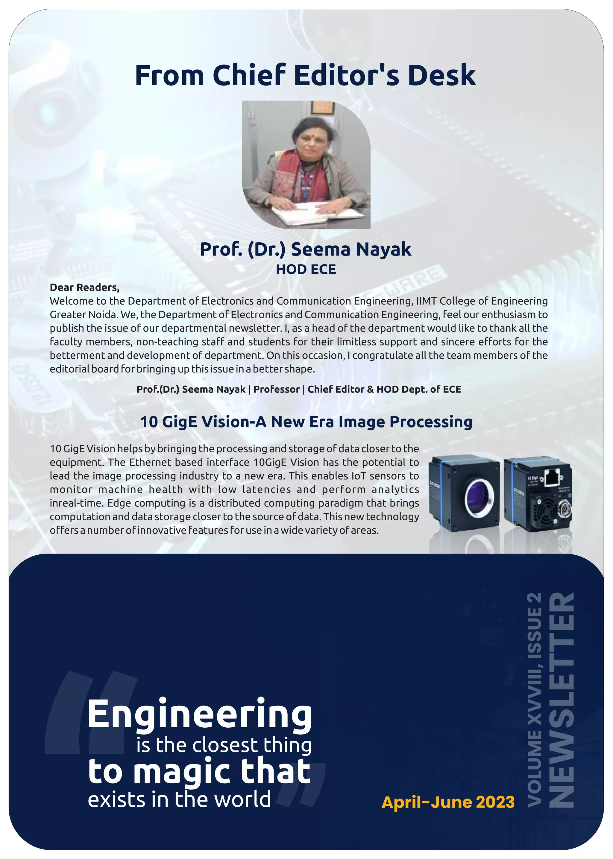 Department of electronics and communication engineering | PDF