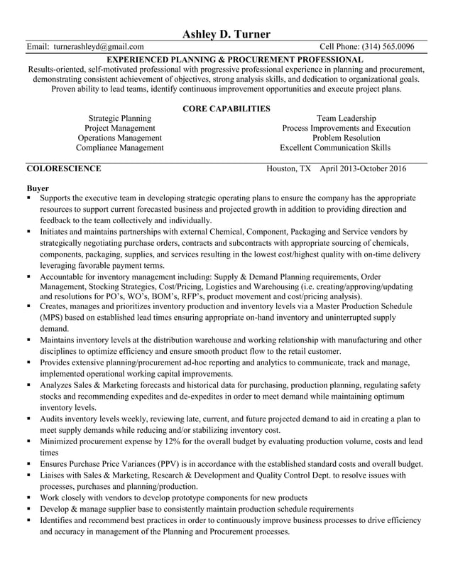 ash_resume2017 | PDF | Business Administration | Business