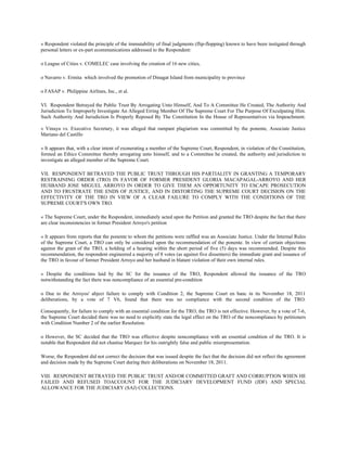 Primer on Impeachment in the Philippines | DOC