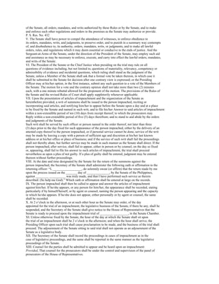 Primer on Impeachment in the Philippines | DOC