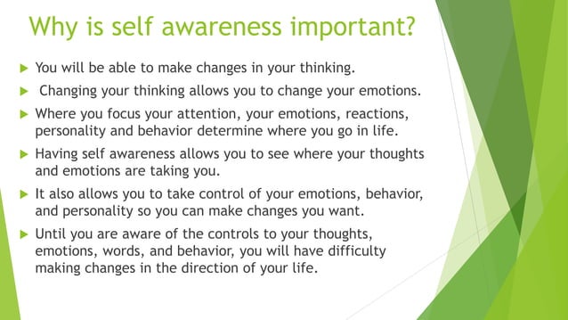 Self Awareness | PPT