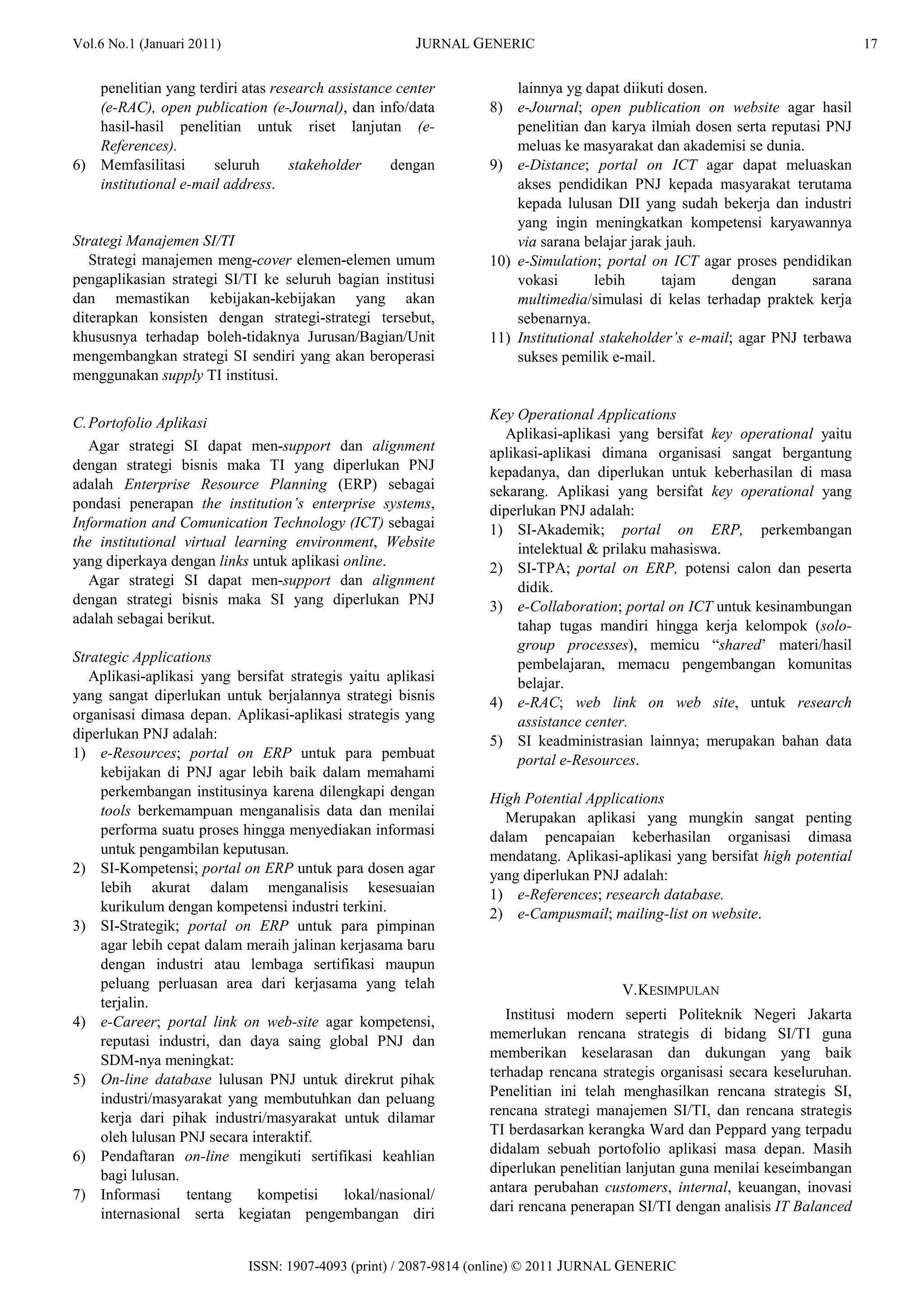 perencanaan-strategis-teknologi-informasi | PDF