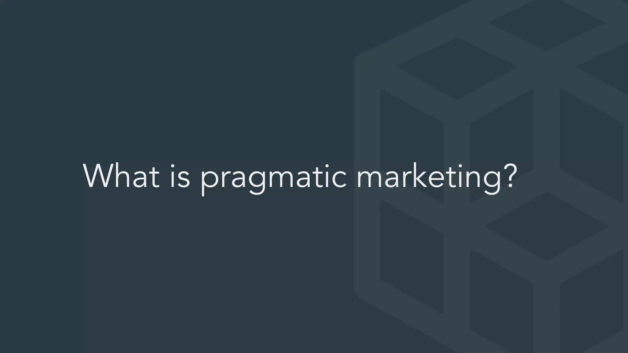 Pragmatic Marketing: Building and Marketing Products People Love | PDF ...