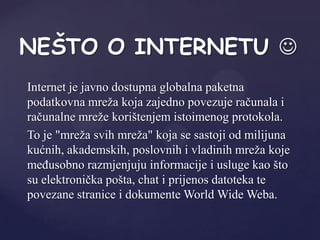 796 moja prava i obveze na internetu | PPTX